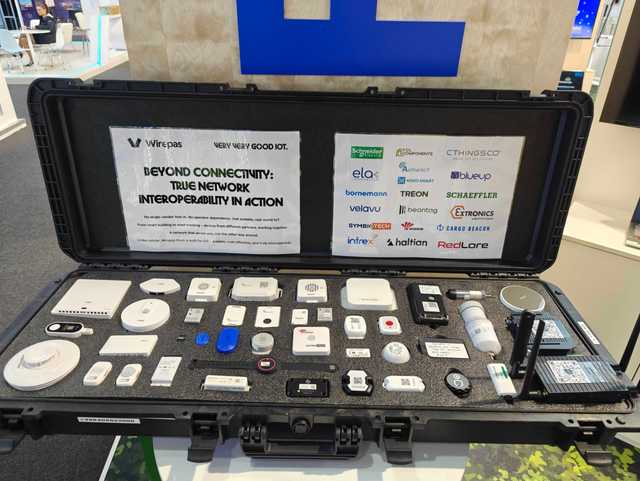 Wirepas Mesh 2.4 GHz for low-power, low-latency IoT applications